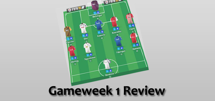 Game-week 1 Review - FPL Updates